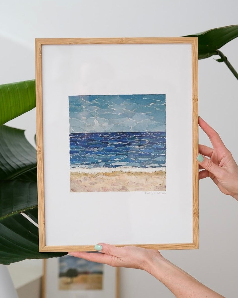 PRAIA – Collage Art by Philippe Patricio
