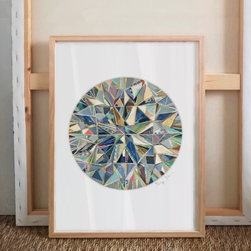 DIAMANTE – Collage Art by Philippe Patricio