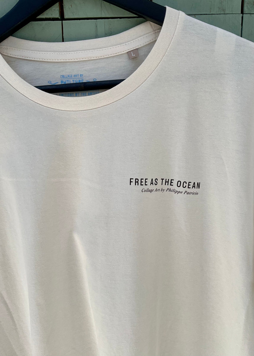 FREE AS THE OCEAN – Collage Art by Philippe Patricio