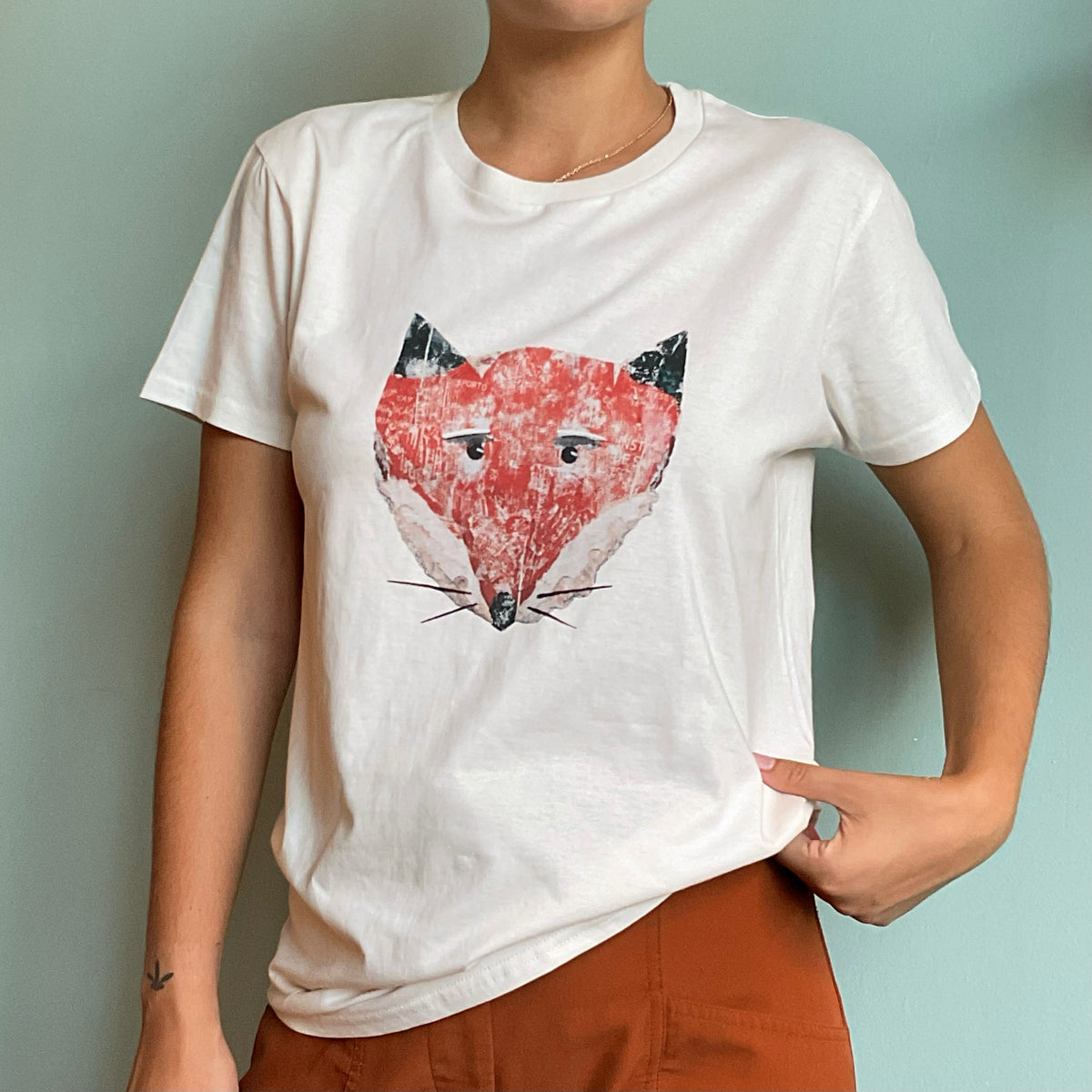 A FOX IS A WOLF WHO SENDS FLOWERS – Collage Art by Philippe Patricio