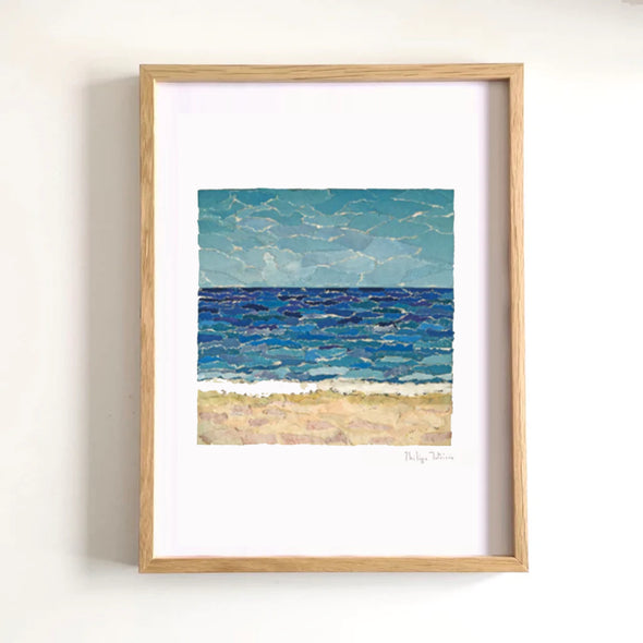 PRAIA – Collage Art by Philippe Patricio
