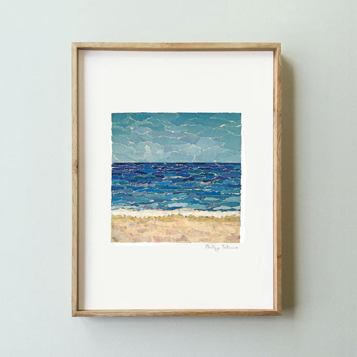 PRAIA – Collage Art by Philippe Patricio